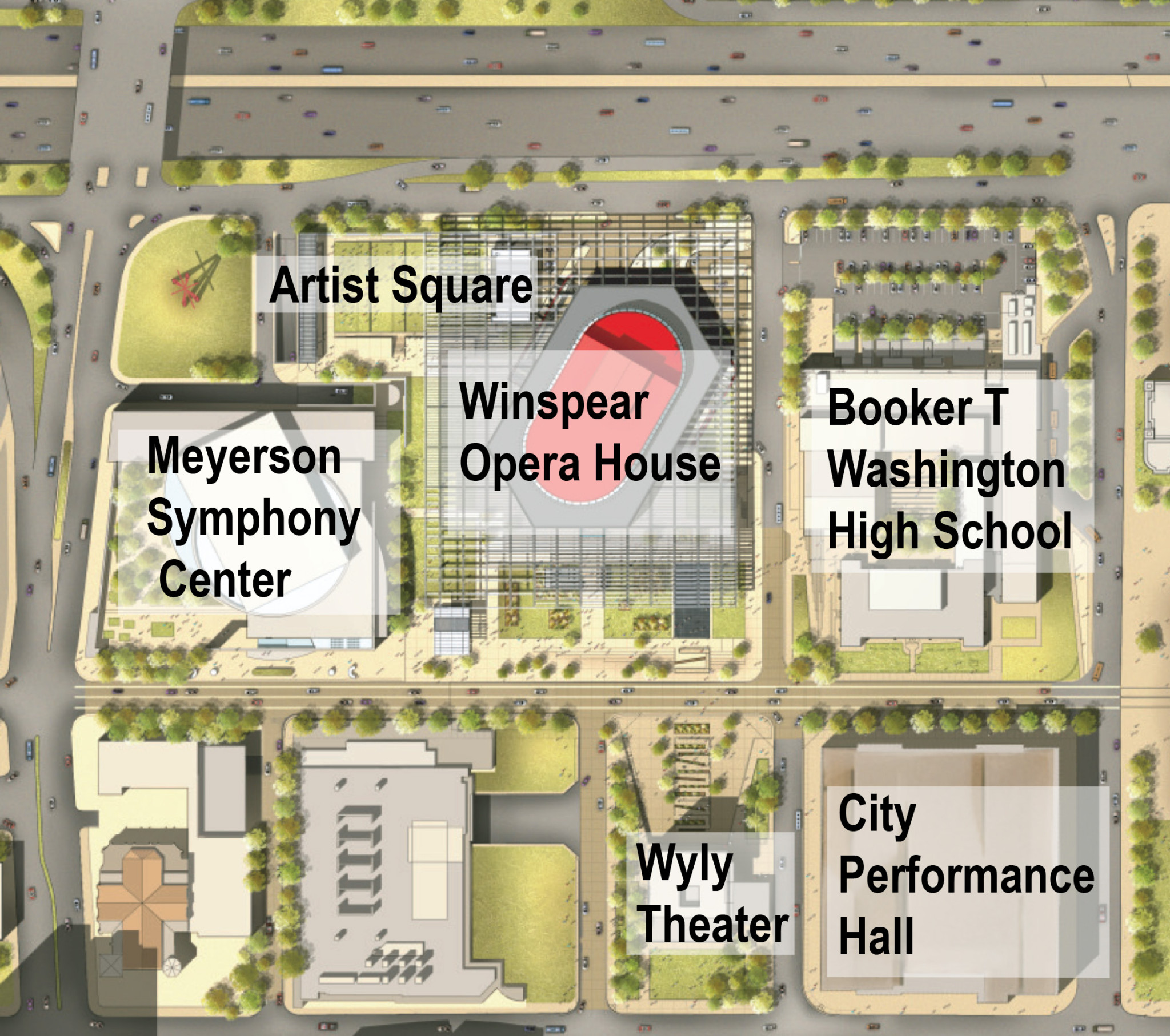 Annette Strauss Artist Square – Sound Space Vision